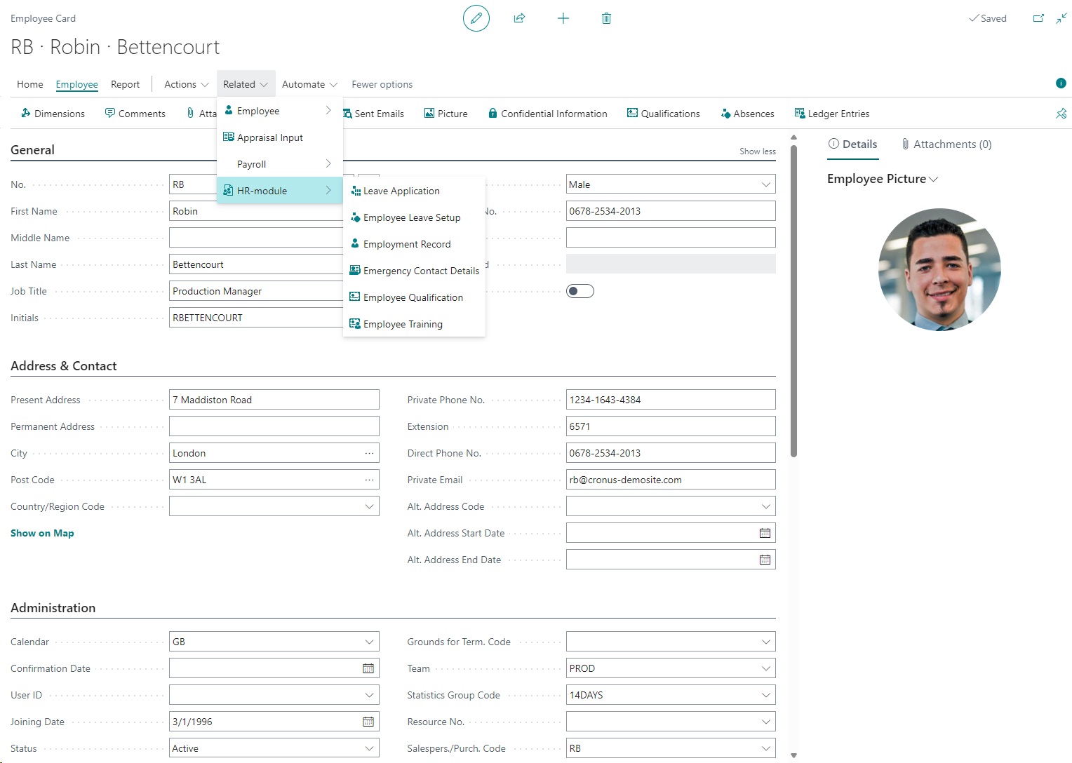Dynamics 365 – Berger Tech Consulting Ltd.